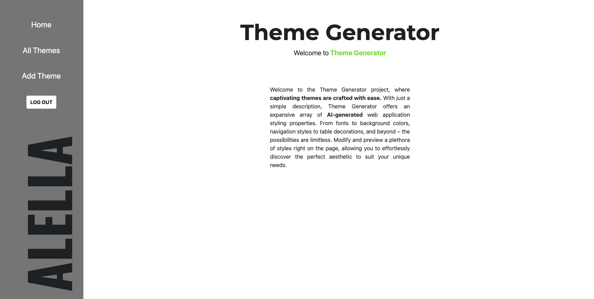 GitHub - laurencmendoza/theme-generator: Theme Generator is a full ...
