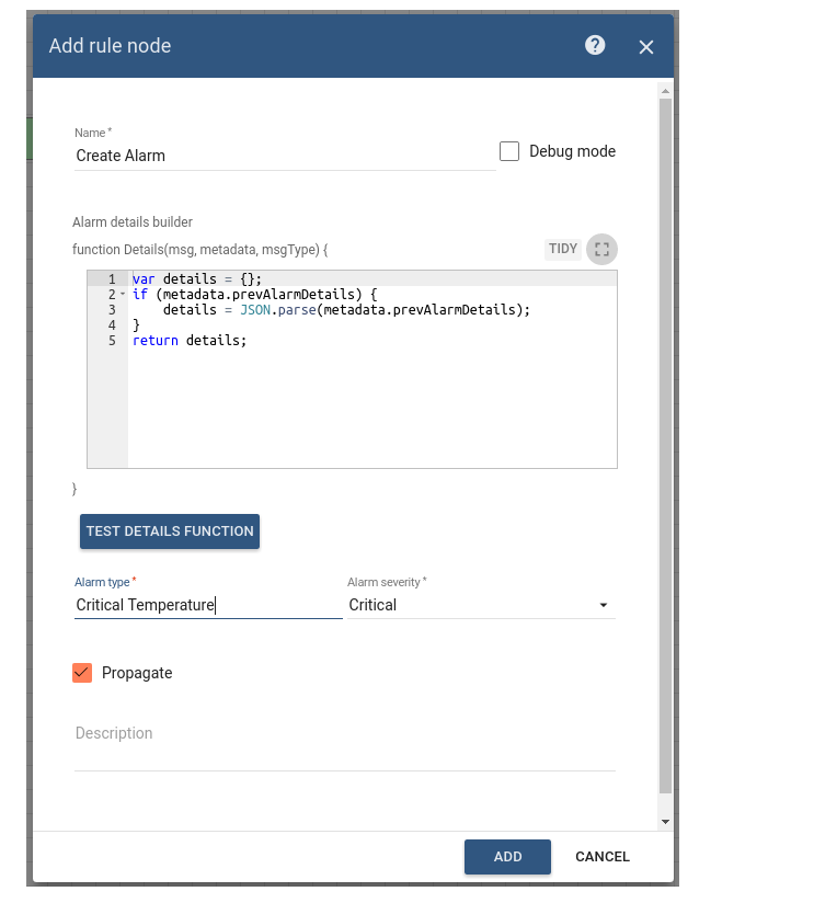 [Bug] Create New alarm bug · Issue #8797 · thingsboard/thingsboard · GitHub