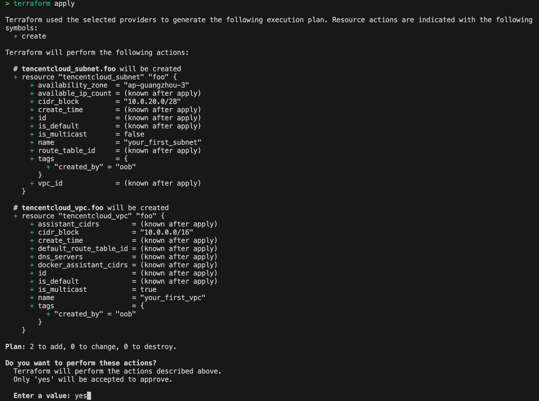 GitHub - tencentcloudstack/terraform-oob-example: The out-of-box example for the Terraform ...