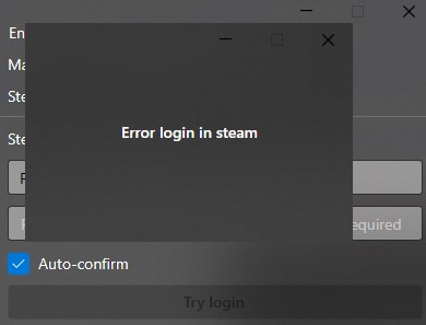 Error login in steam · Issue #4 · TradeOnSolutions/Steam-Desktop-Authenticator · GitHub