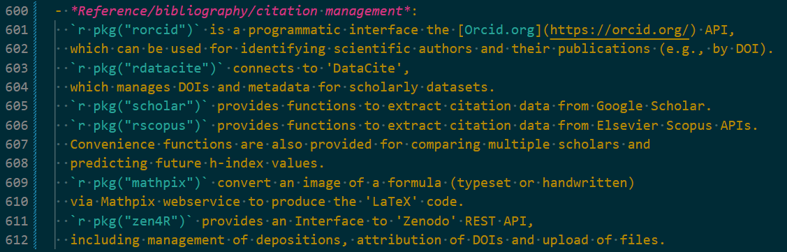 Semantic Line Breaks · Issue 489 · Cran Task Views Webtechnologies · Github
