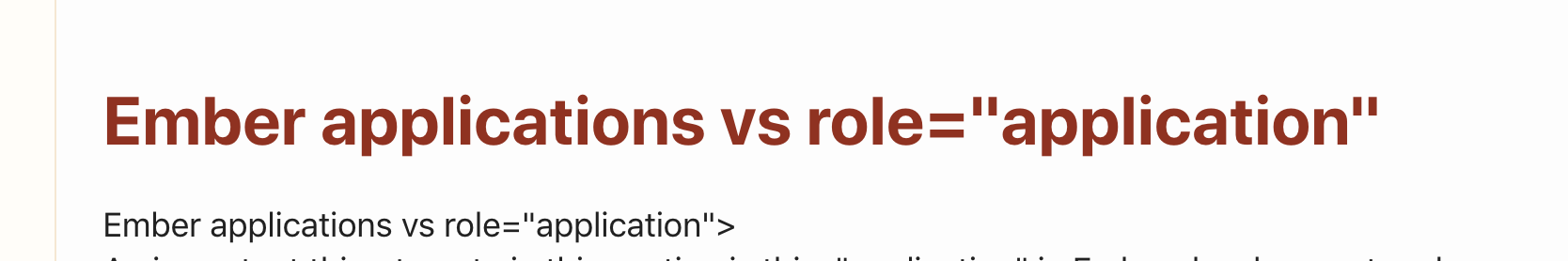 Markdown oddities · Issue #1013 · ember-learn/guides-source · GitHub