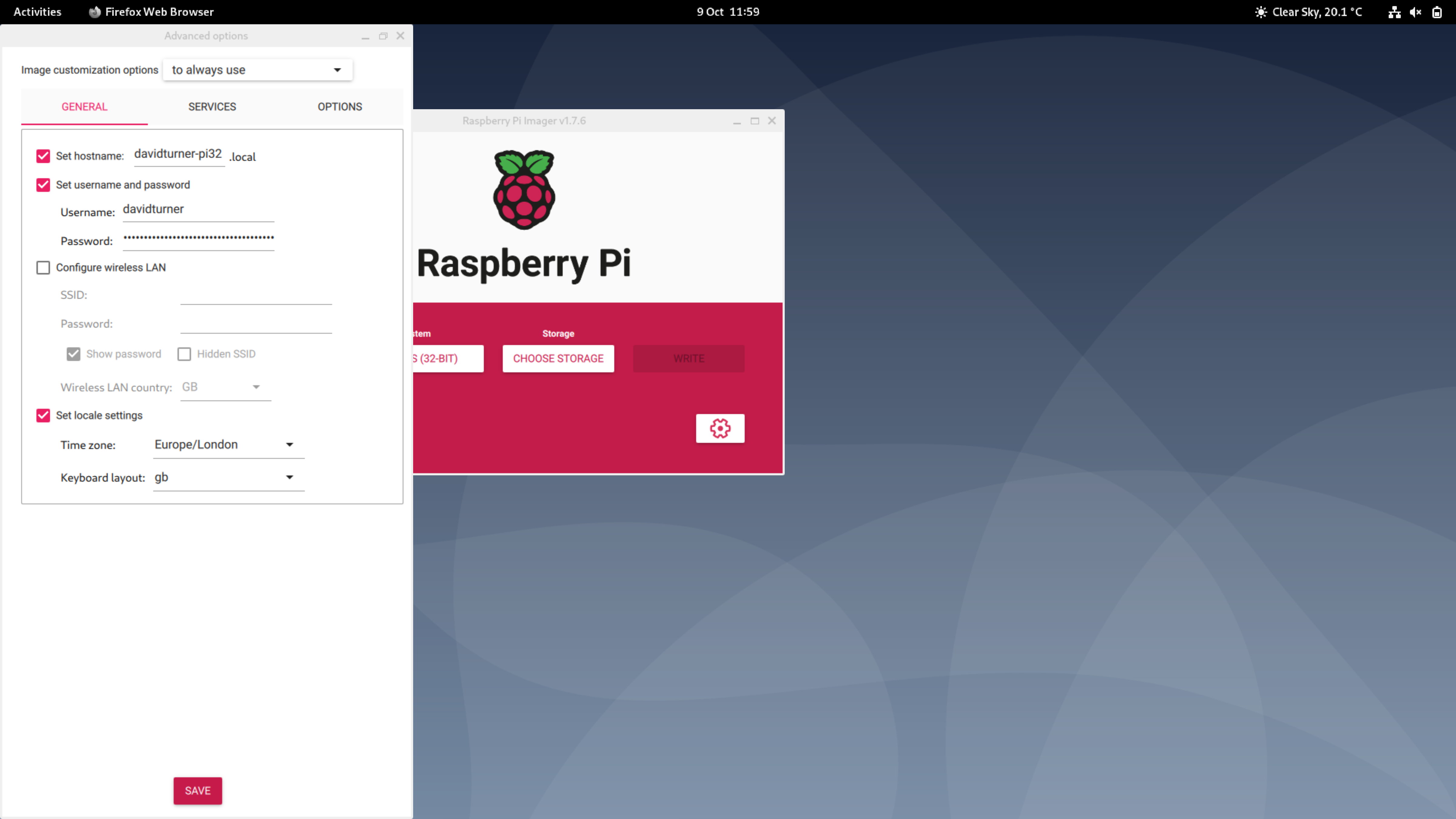 Advanced options dialog can change height but not width · Issue #648 · raspberrypi/rpi-imager ...