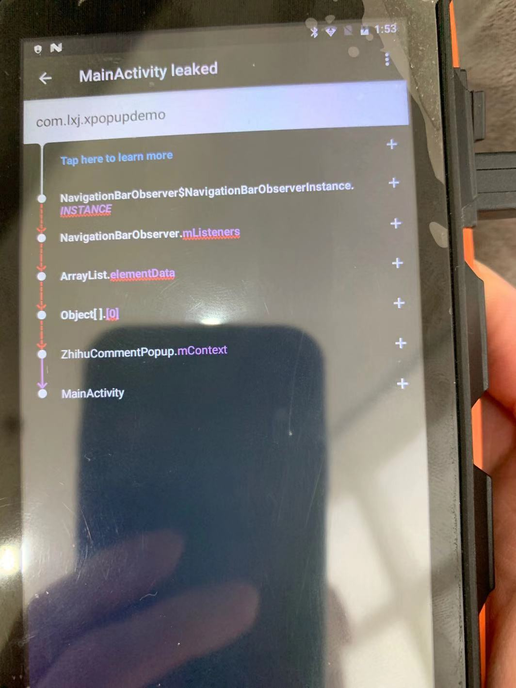 嵌套调用会报内存泄漏 · Issue #309 · junixapp/XPopup · GitHub