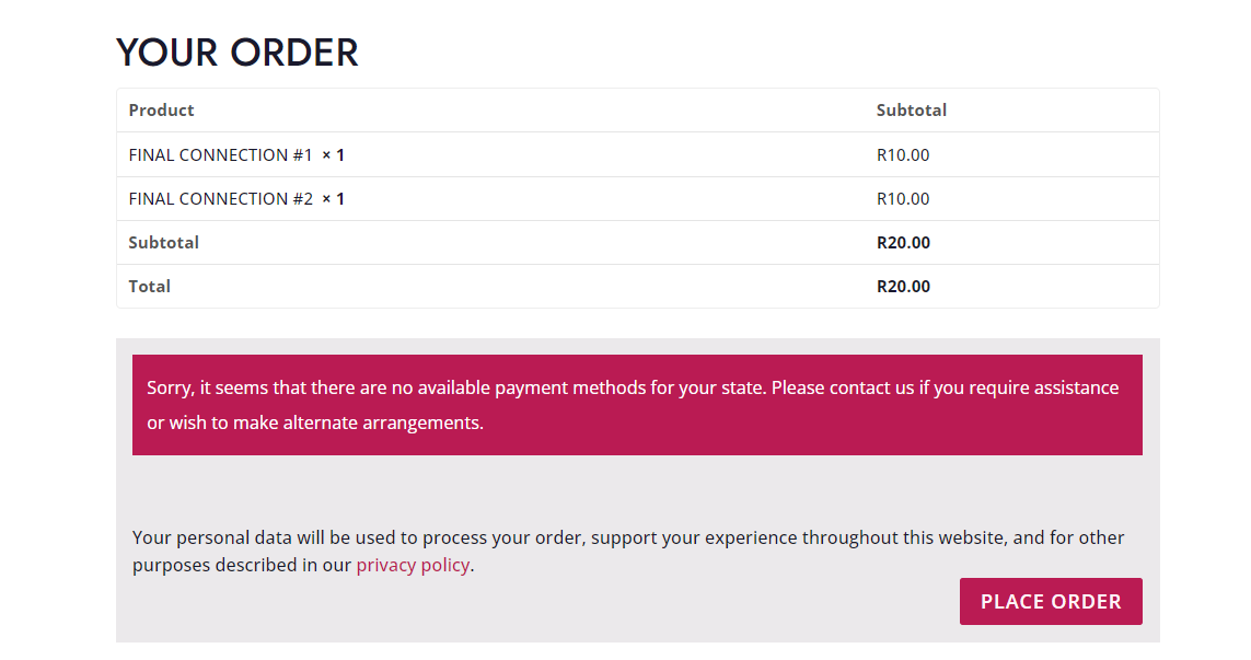 PayPal Smart Buttons don't show up when default currency is South African Rand · Issue #1458 ...