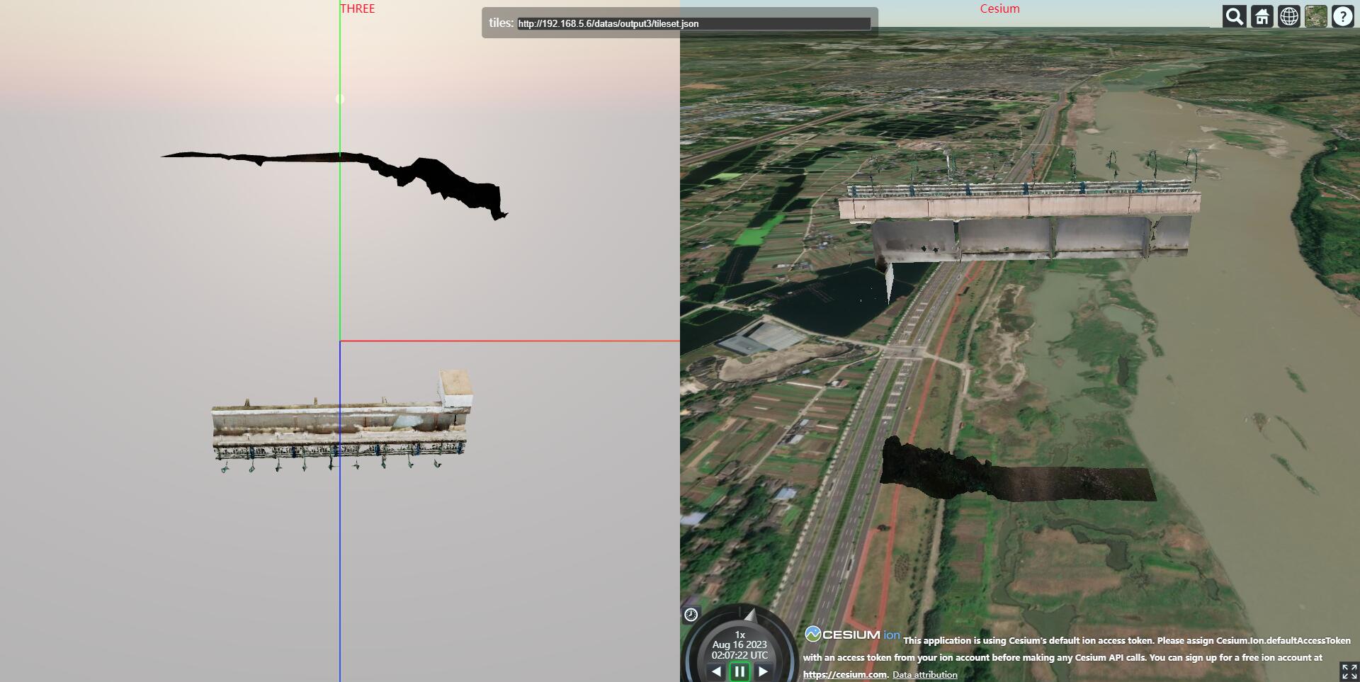 osgb转换为3dtiles, three.js和cesium加载的模型是相反。 · Issue #264 · fanvanzh/3dtiles · GitHub