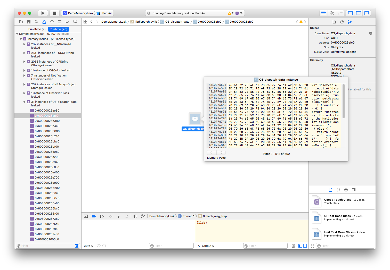 Memory Leaks in base project · Issue #4700 · NativeScript/NativeScript · GitHub