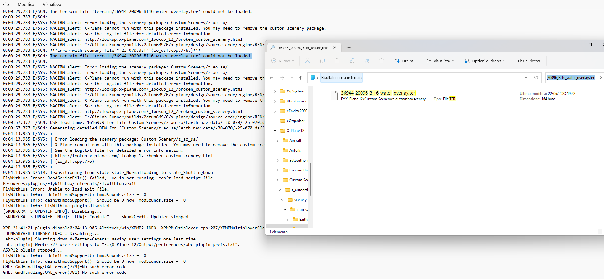 X plane 12 won't load orthos Autoortho 0.5.0.1 · Issue #224 · kubilus1 ...