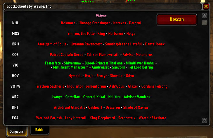 GitHub - pphdev/lootlockouts: LootLockouts for Legion