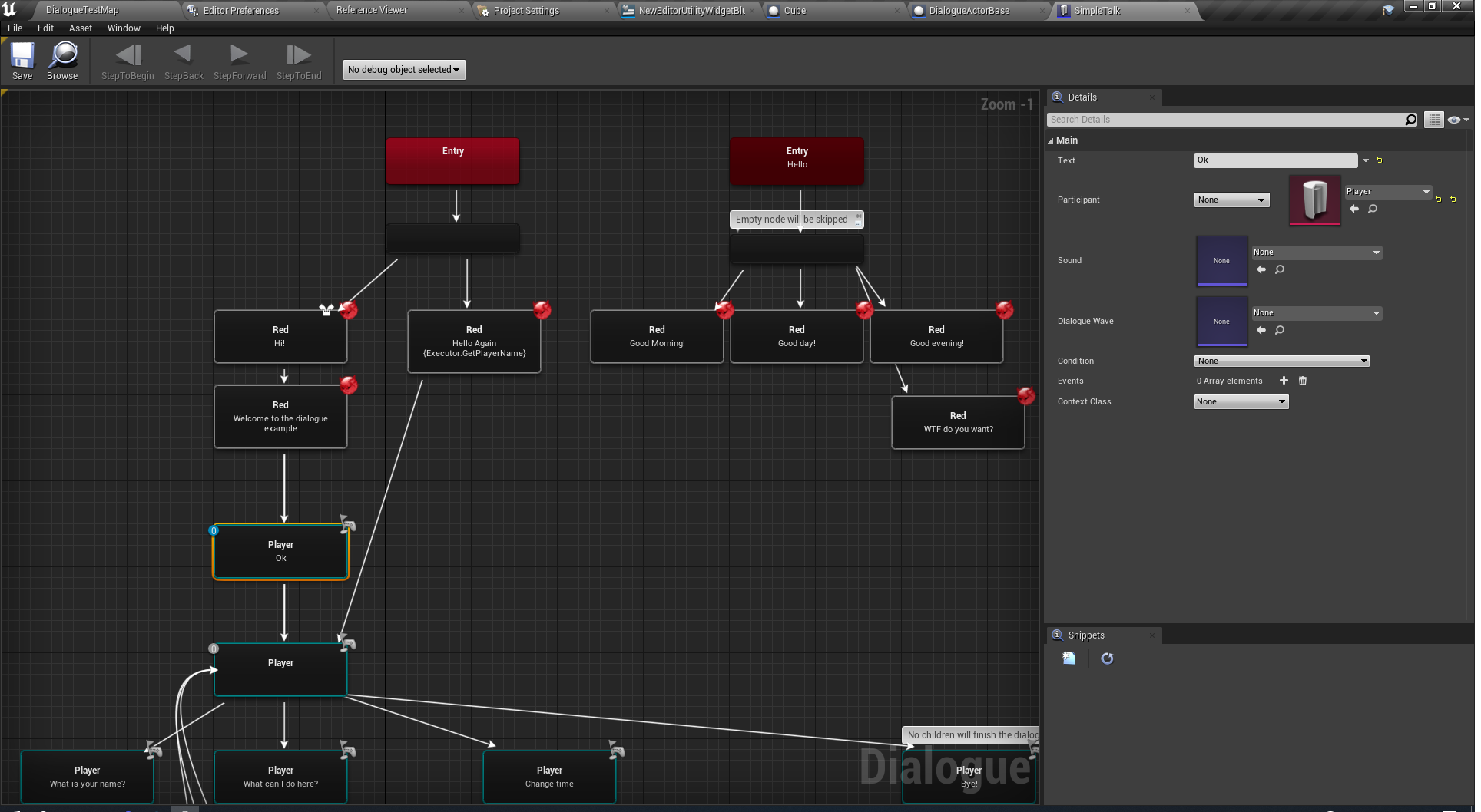 GitHub - Bargestt/DialoguePlugin: Dialogue graph editor