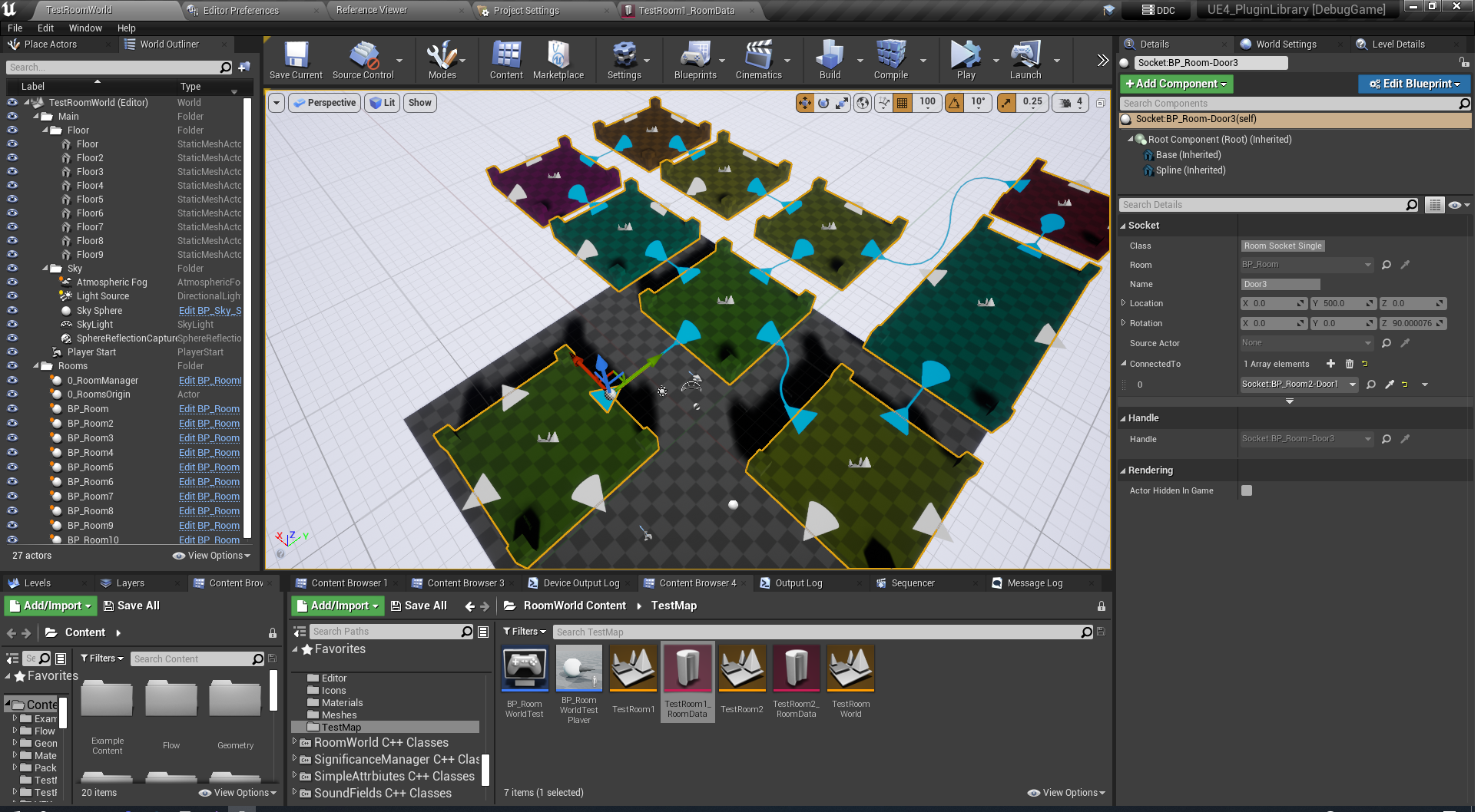 GitHub - Bargestt/RoomWorld: Simple actors that acts as anchors to stream levels(rooms)