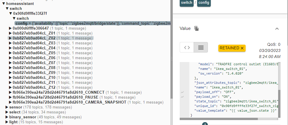 Mqtt integration is removing auto discovered z2m entities on reload · Issue #89968 · home ...