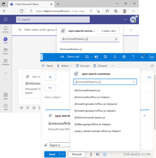 "Works in Teams, Outlook and Microsoft 365 app" message · Issue #1795 · OfficeDev/microsoft ...