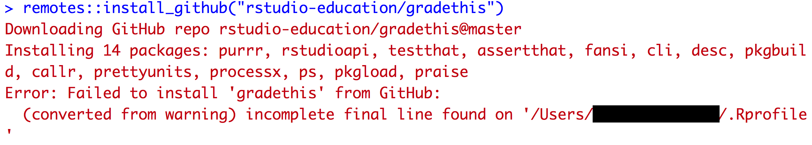 gradethis unavailable for R version 4.0 · Issue #117 · rstudio/gradethis · GitHub