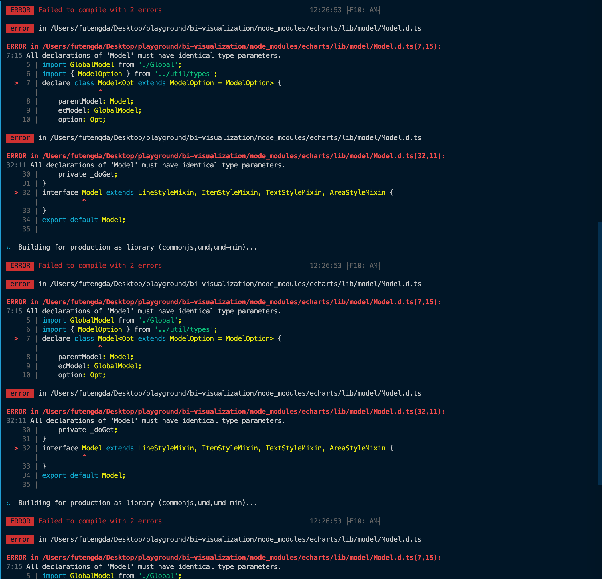 5.0 broken with TypeScript@3.9.2+ · Issue #13763 · apache/echarts · GitHub