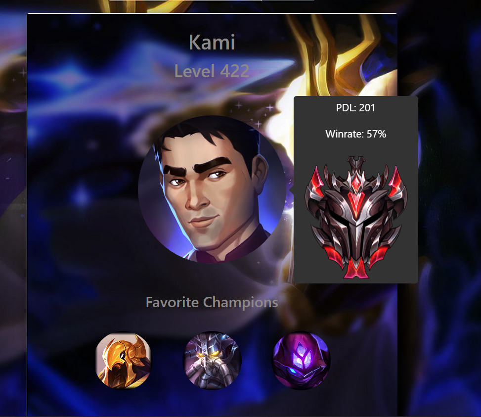 GitHub - netsoncavina/lol-profile-viewer: Projeto desenvolvido com Node ...
