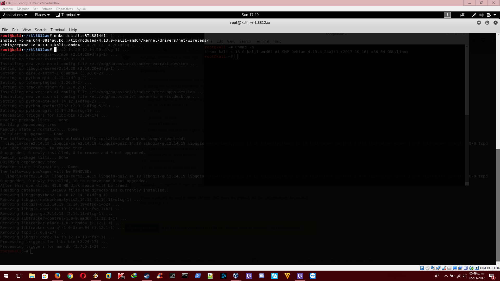 help with installation kali linux awus1900 RTL8814AU · Issue #46 ...