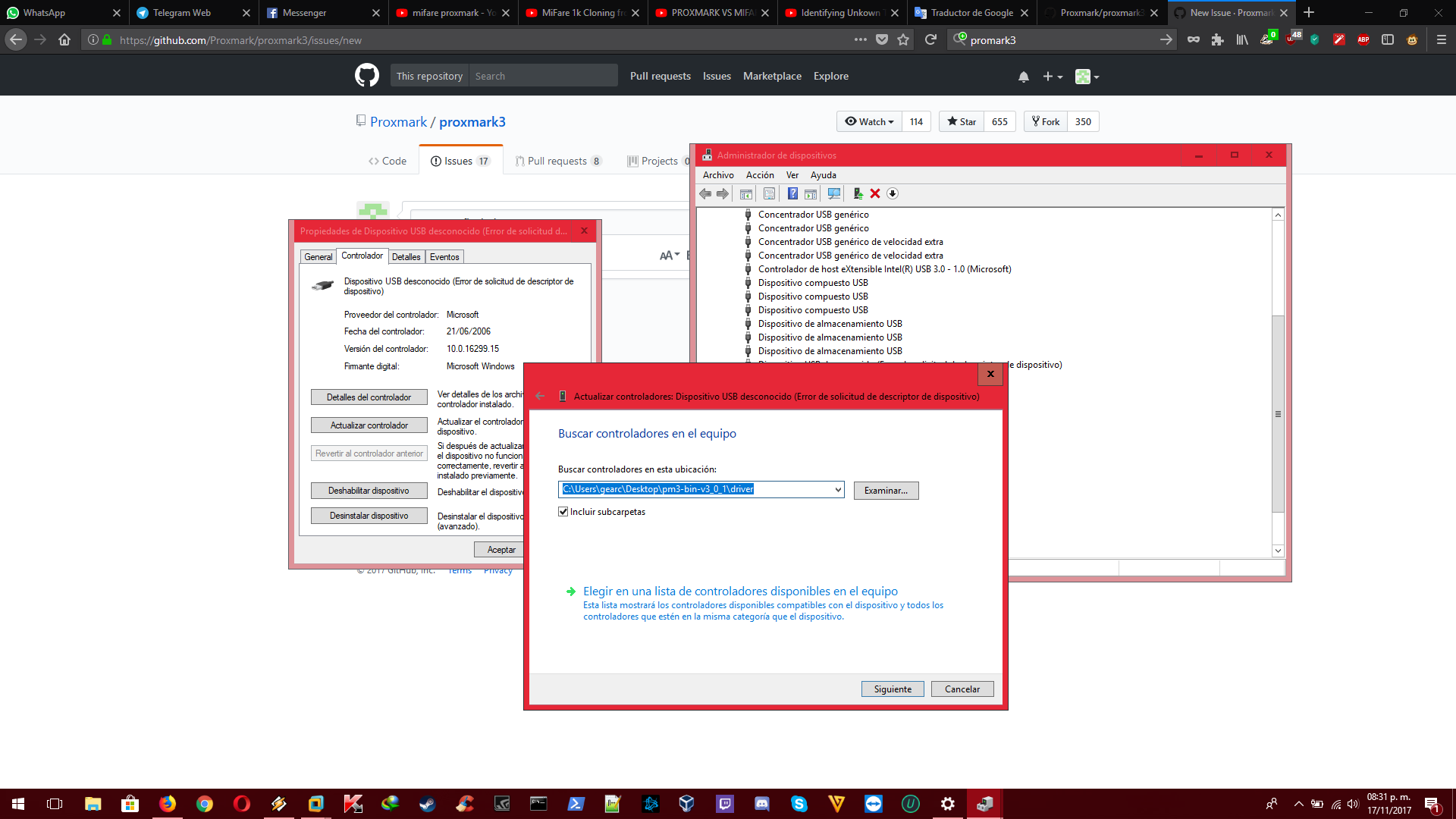 error to flash, how to restore??????!!!!!!!!!!!!! · Issue #487 · Proxmark/proxmark3 · GitHub
