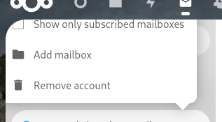Account action menu unusable · Issue #7446 · nextcloud/mail · GitHub