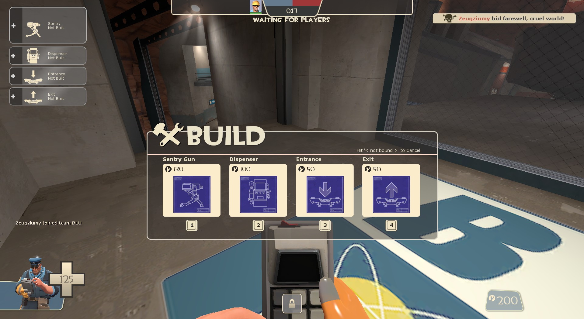 (Tf2) Engineer Teleporter Cost Bug · Issue #4835 · ValveSoftware/Source-1-Games · GitHub