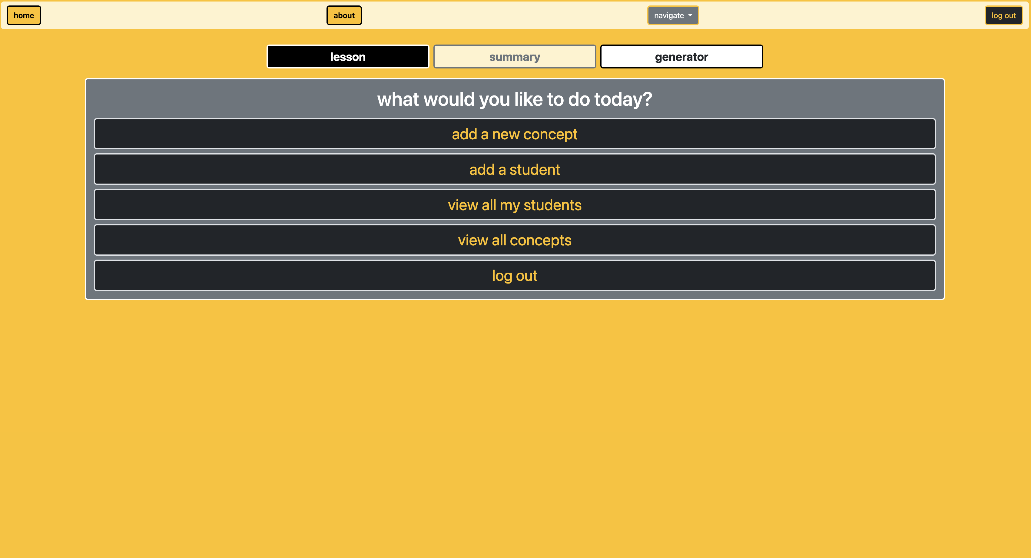GitHub - jhsu79/lesson-summary-generator: A web app designed to revolutionize the way educators ...