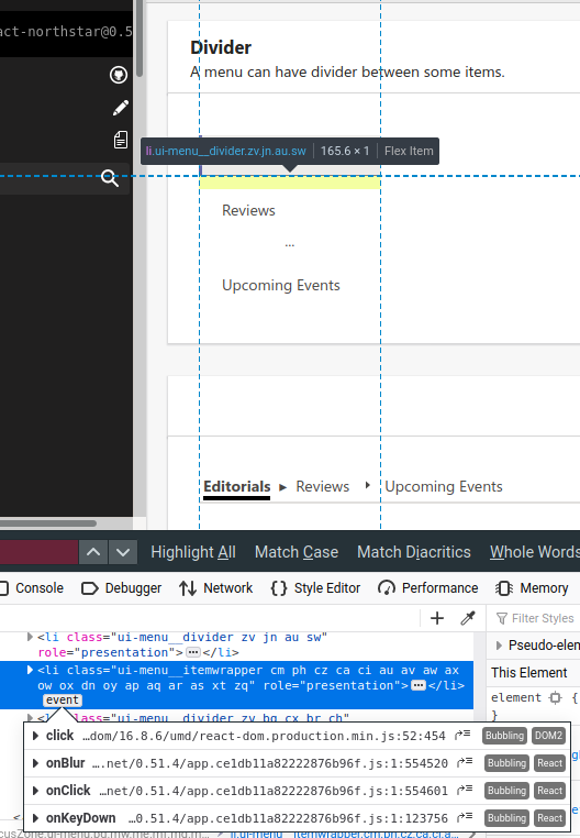 MenuItem applies onClick on wrapper instead of the item · Issue #16507 · microsoft/fluentui · GitHub