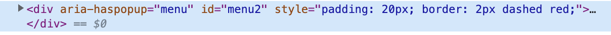 Bug Menutrigger Of A Context Menu Adds Unwanted Attributes To The Trigger · Issue 25607
