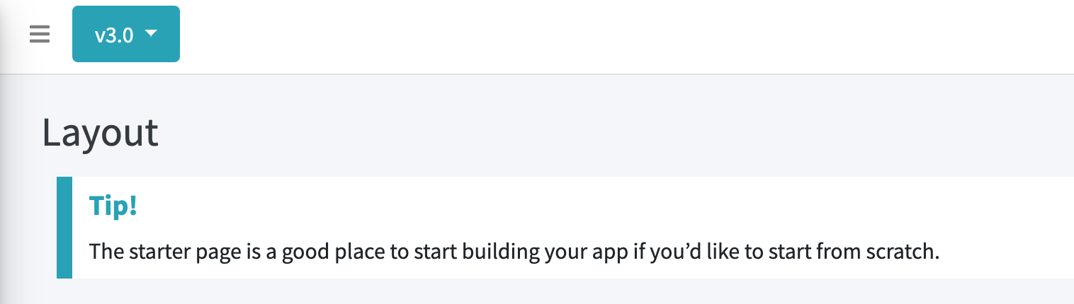 [BUG] Starter Page is not available via 3.x Docs · Issue #2391 · ColorlibHQ/AdminLTE · GitHub