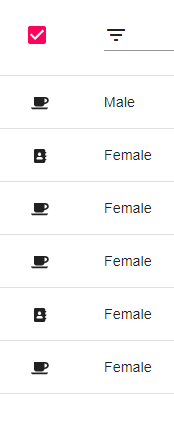 Override checkbox icon filter / add row · Issue #1169 · mbrn/material-table · GitHub