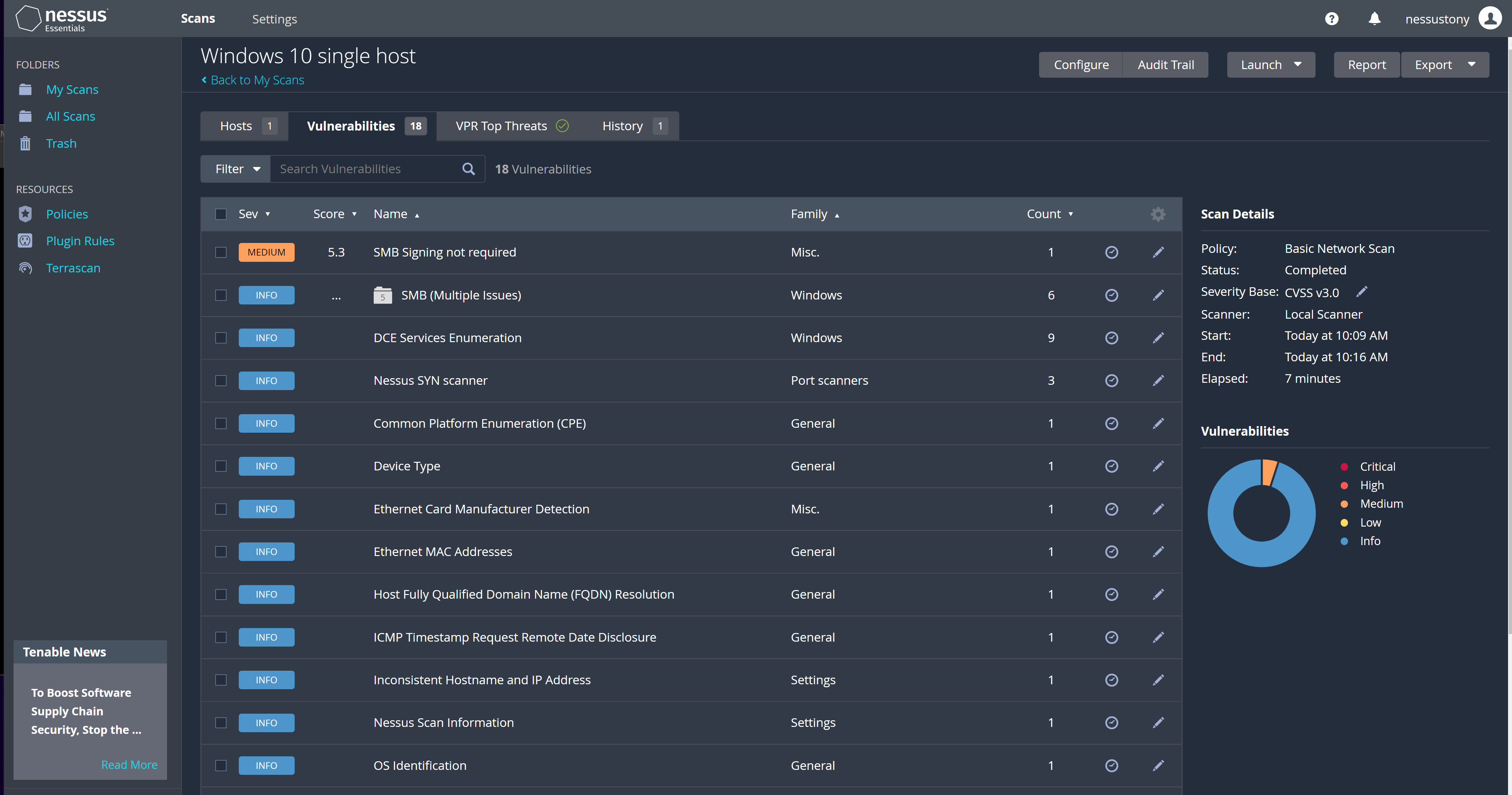 GitHub - JAcobCovarrubias/Vulnerability-Management-with-Nessus-Essentials