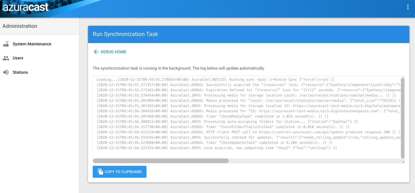 unprocessed files · Issue #3614 · AzuraCast/AzuraCast · GitHub