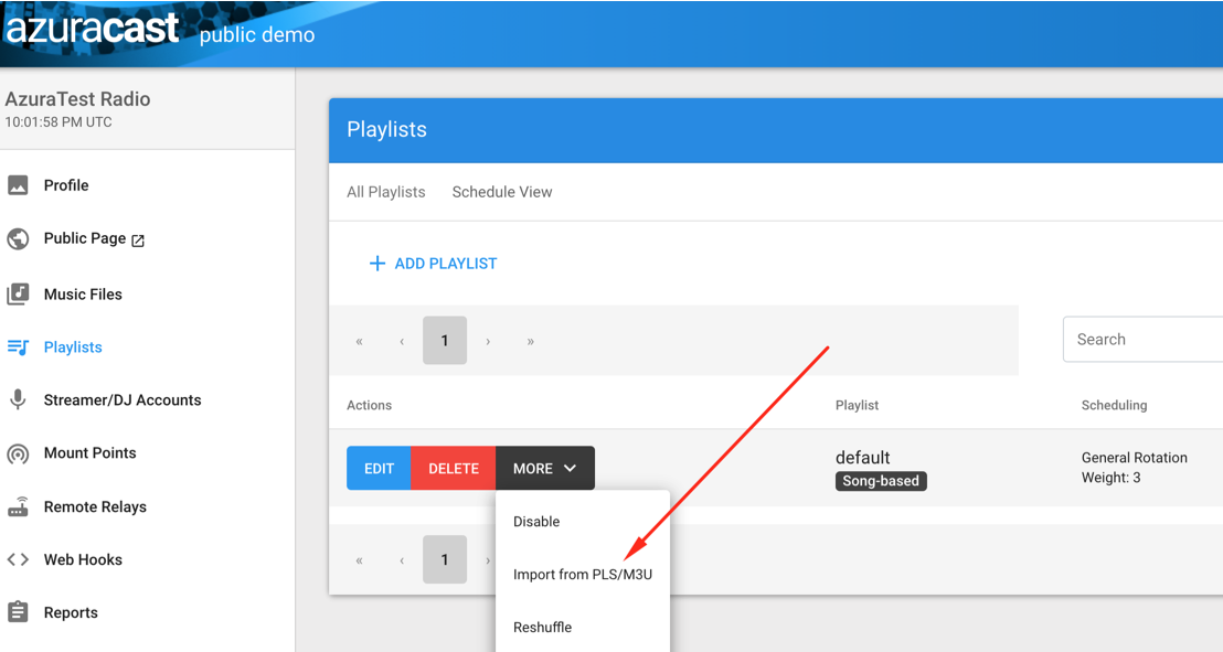 Question: Using local M3U. · Issue #3165 · AzuraCast/AzuraCast · GitHub
