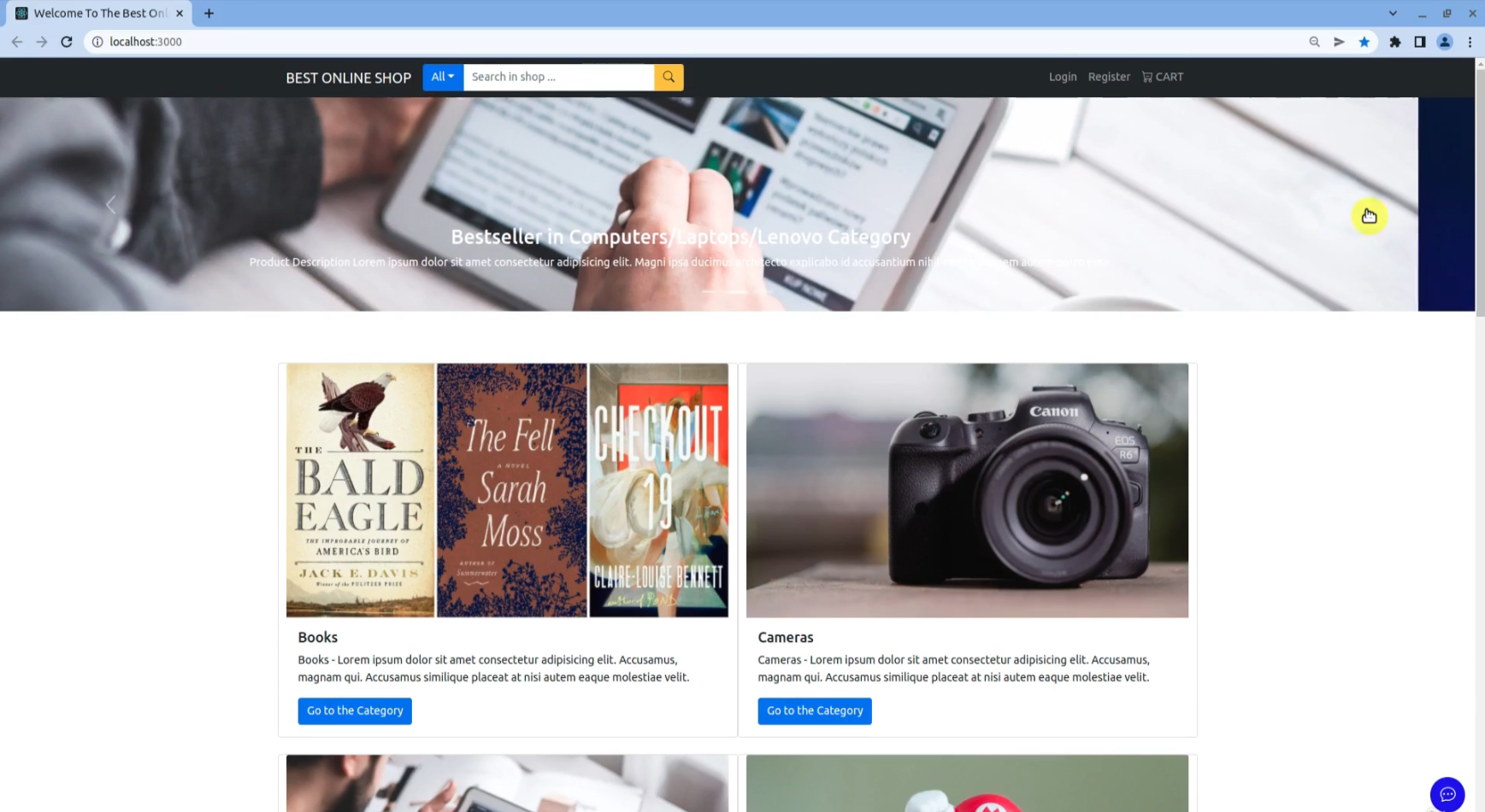 GitHub - yuantian94/MERN-Project: This is repository for Online Commerce Website based on MERN