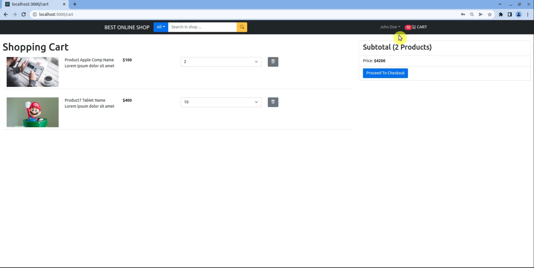 GitHub - yuantian94/MERN-Project: This is repository for Online Commerce Website based on MERN