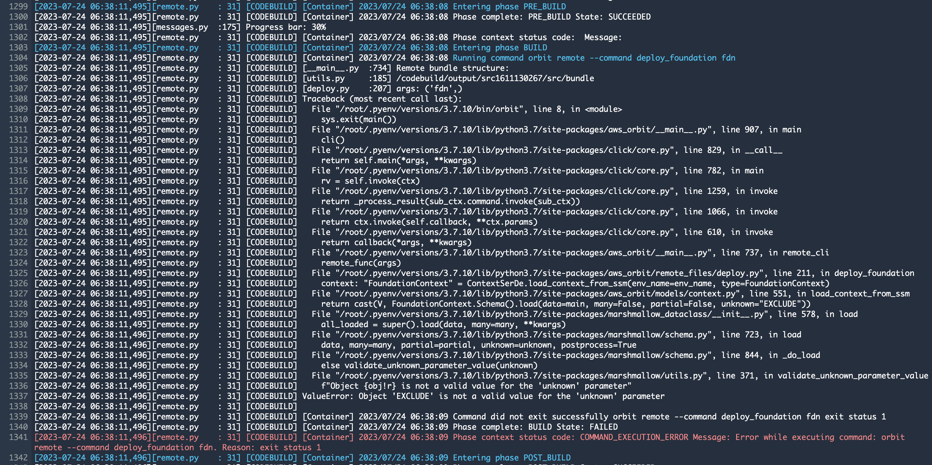 [BUG] - Unable to deploy orbit workbench · Issue #1392 · awslabs/aws-orbit-workbench · GitHub