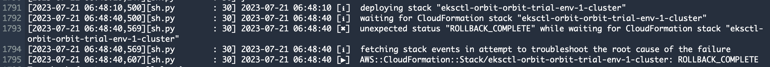 Bug Unable To Deploy Orbit Workbench · Issue 1392 · Awslabsaws Orbit Workbench · Github