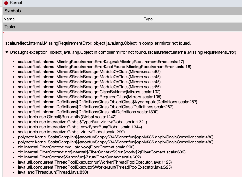 Can't run polynote due to scala.reflect.internal.MissingRequirementError · Issue #530 · polynote ...
