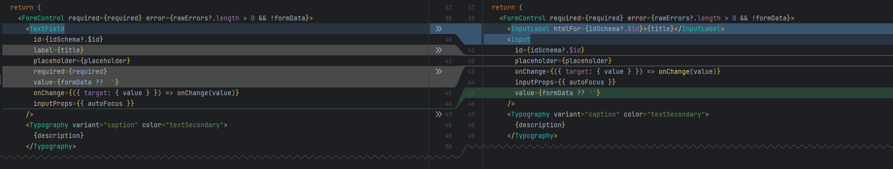 fix: field extensions with correct CSS and HTML by SayakMukhopadhyay · Pull Request #15871 ...