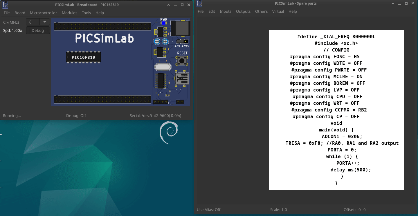 Support for PIC16F819,PIC16F1827 and PIC16F1847 · Issue #85 · lcgamboa/picsimlab · GitHub