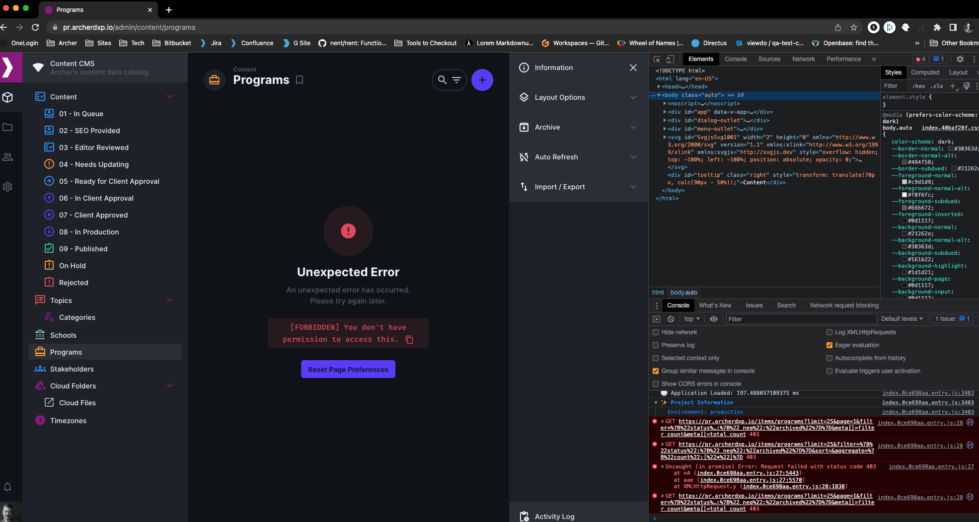 Authentication Error After A Few Hours · Issue 15076 · Directus Directus · Github