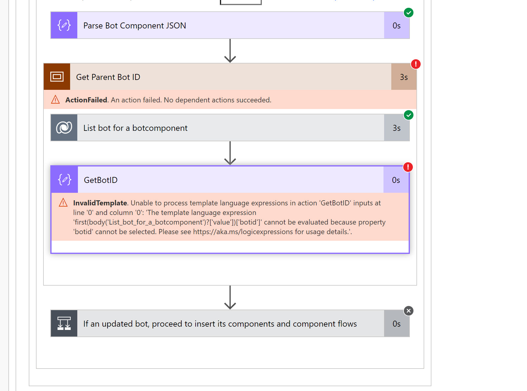 Failures with Admin | Sync Template v3 (PVA) · Issue #2608 · microsoft/coe-starter-kit · GitHub