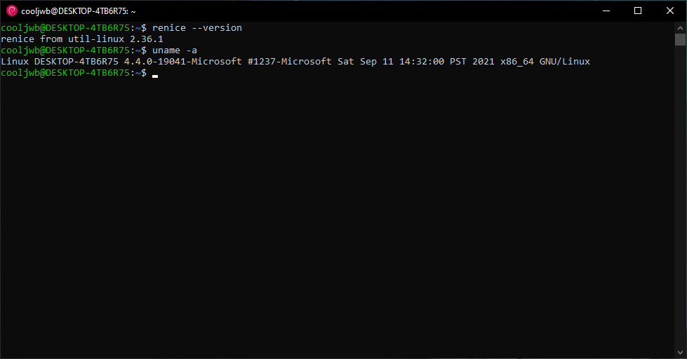 renice integer underflow on Debian WSL · Issue #2142 · util-linux/util-linux · GitHub