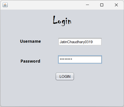 GitHub - JatinChaudhary0319/Library-Management-System: A java based library management system ...