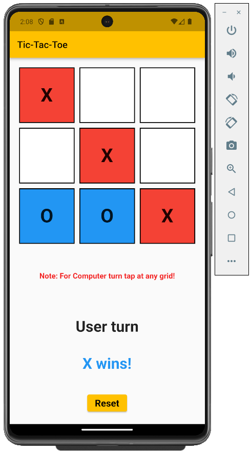 GitHub - JatinChaudhary0319/Tic-Tac-Toe: A flutter based tic tac toe game which provides user vs ...