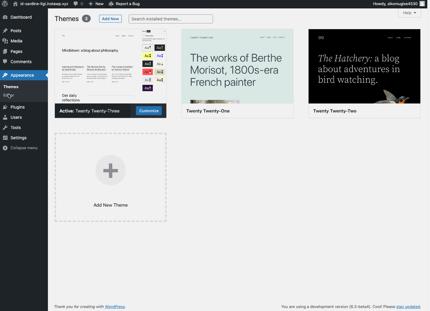 Wp 6 3 Beta4 Not All Patterns And Categories Listed In Site Editor · Issue 52608 · Wordpress