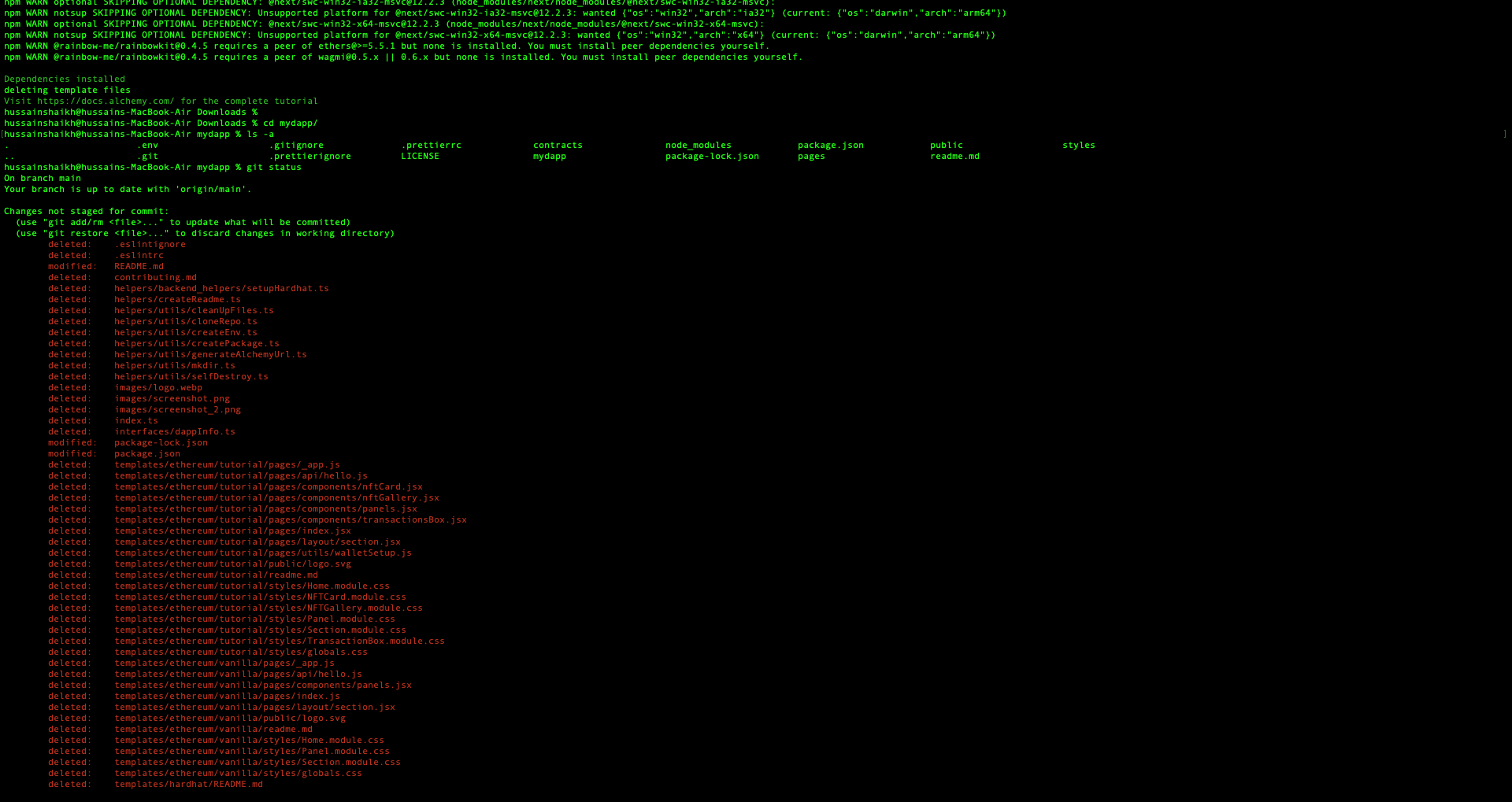 Help With Testing Locally · Issue 18 · Alchemyplatform Create Web3 Dapp · Github