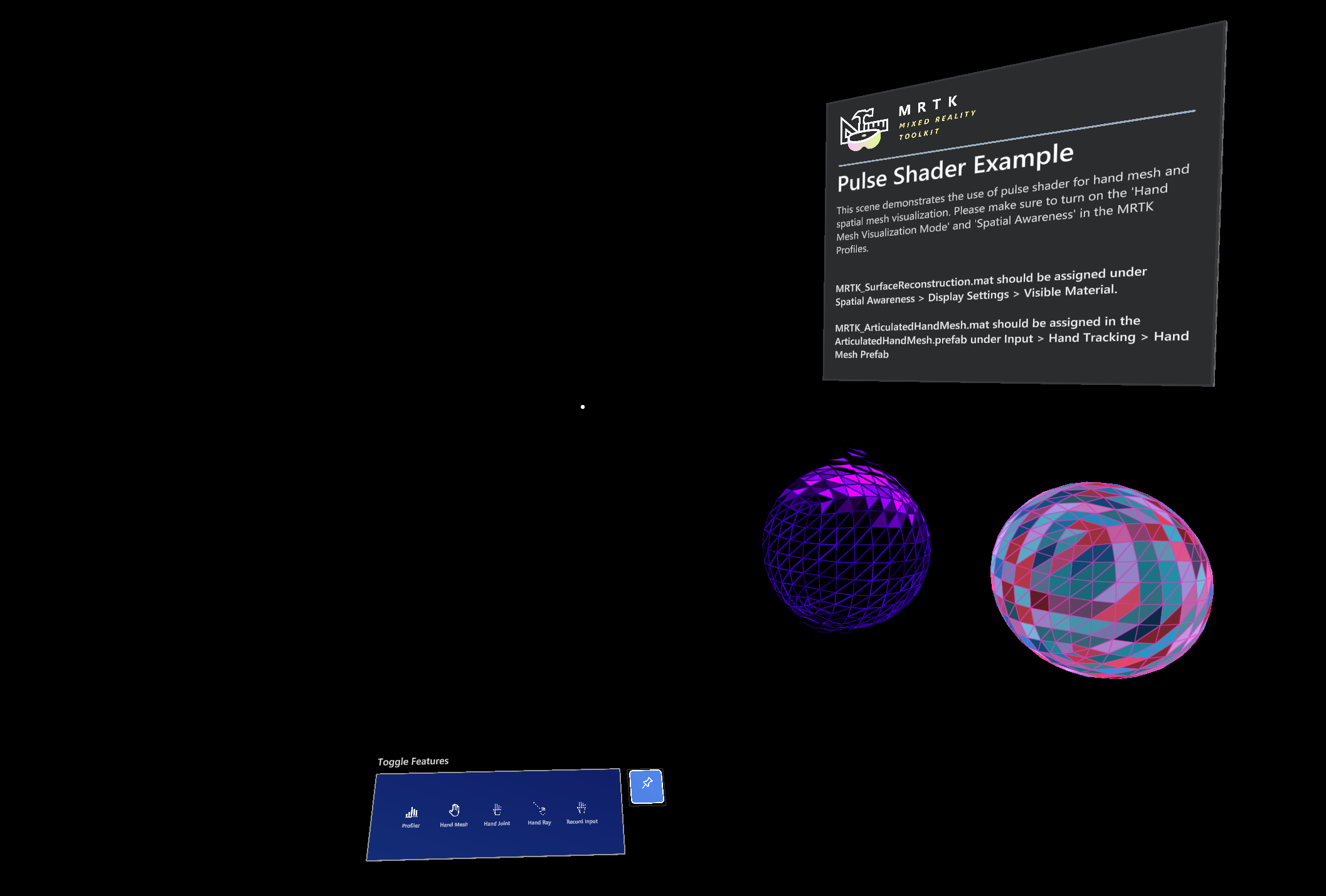 [Experimental] Pulse shader for hand mesh and spatial mesh ...