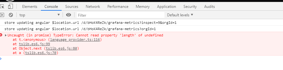 Grafana is not fetching data · Issue #23941 · grafana/grafana · GitHub