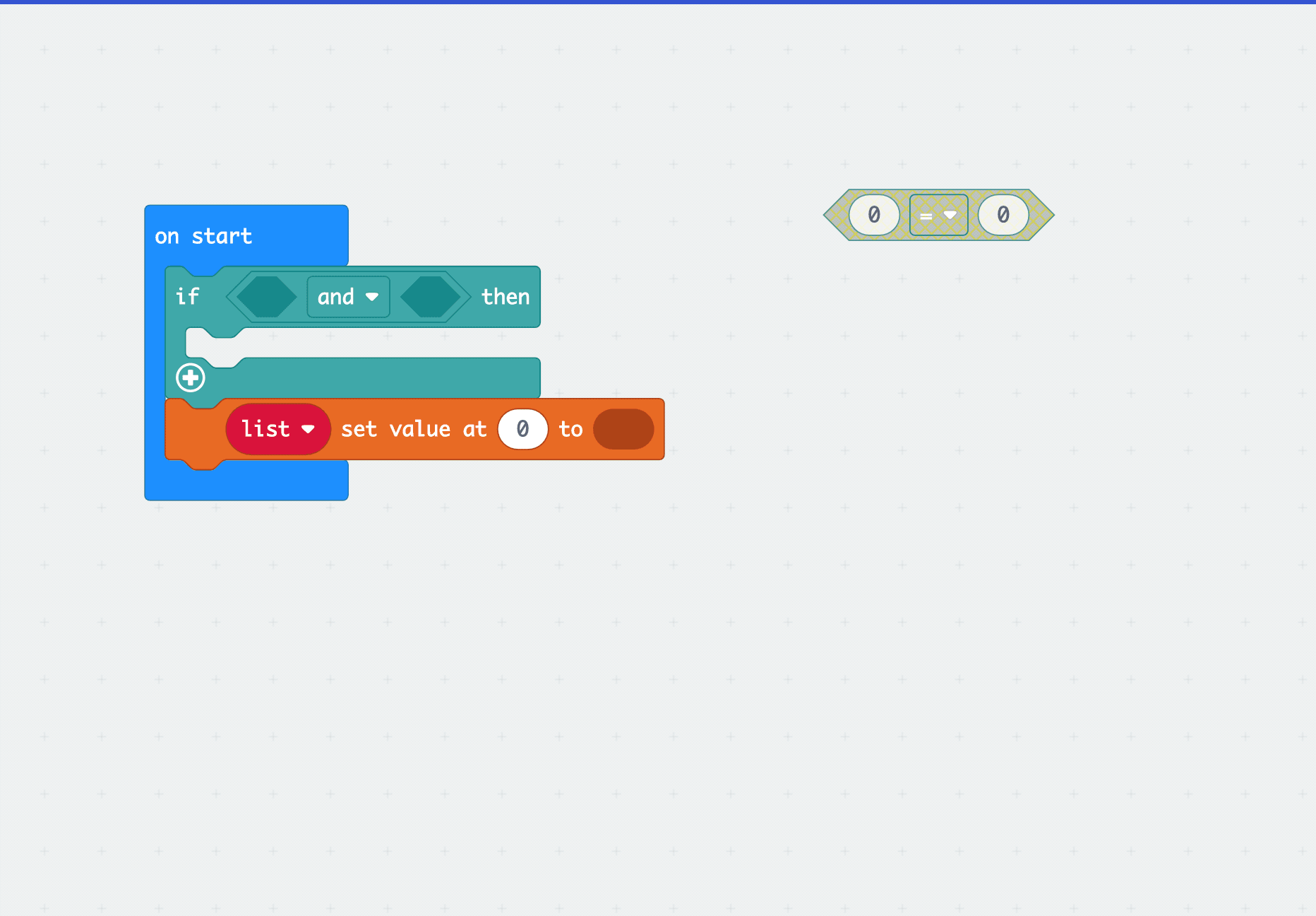 Blockly connection indicator doesn't show when an input is empty (no shadow) · Issue #2933 ...