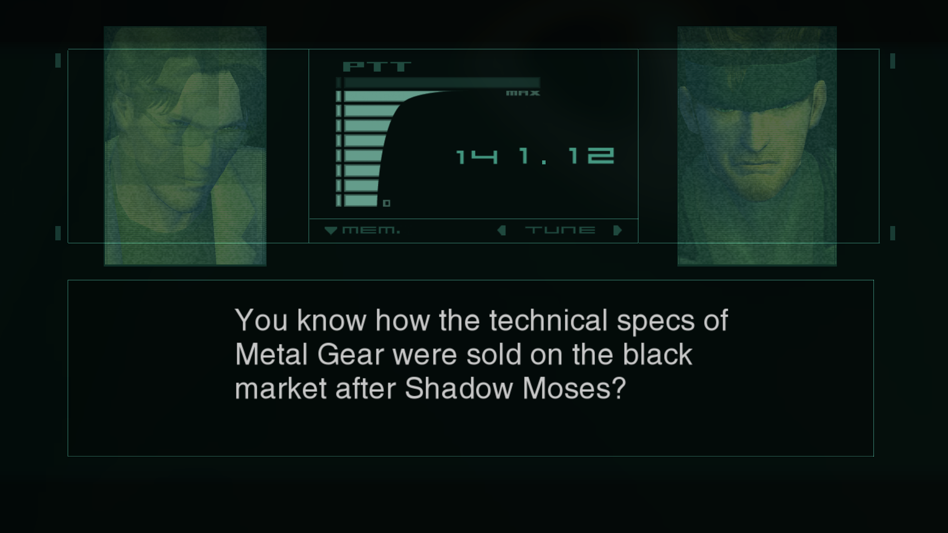 MGS 2 Visual · Issue #3 · Sergeanur/MGSResolutionPatch · GitHub